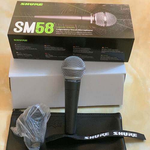 SM58S SM58 Vocal Microphone with On/Off Switch US - Fast Free Shipping ...