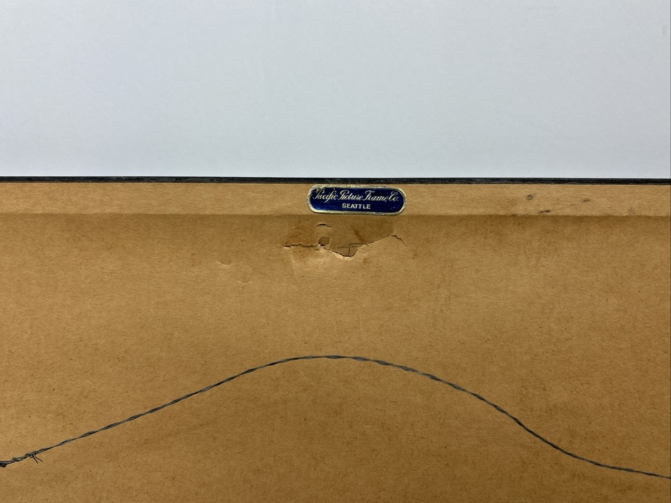 "NECK AND NECK" MONTEGUE DAWSON Frost & Reed Framed PRINT 15 X 19 ...