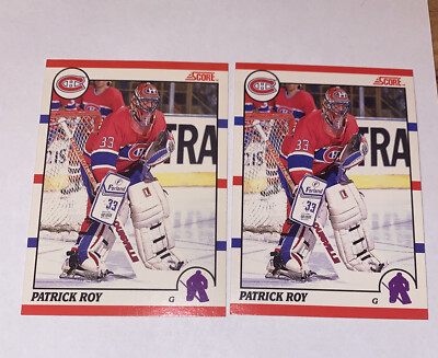 1990 Score Patrick Roy 10 Card @1/19 | eBay