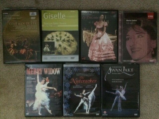 Opera, Ballet, Classical Music DVDs - pick 2 or more to get a shipping ...