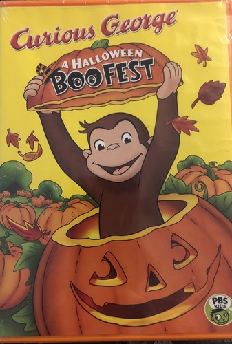 NEW Curious George ~ A Halloween Boo Fest 🎃 DVD PBS Kids 👻 25192205064 ...