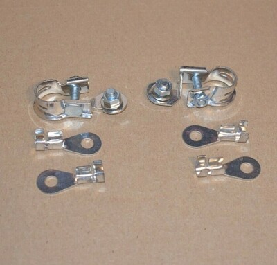 2 Top Post Lead Free Battery Replacement Terminal Ends With Connectors ...