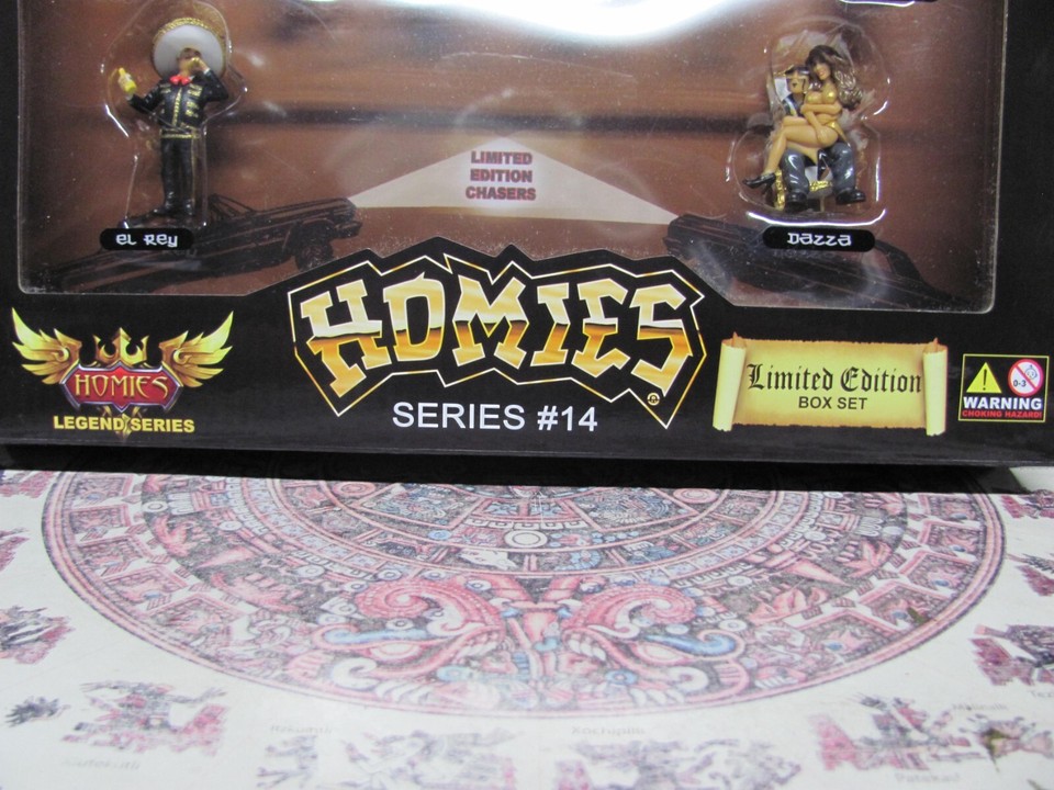 Homies Legend Series #14 Limited Edition 26 Figure Box Set "MIB" 2980 ...