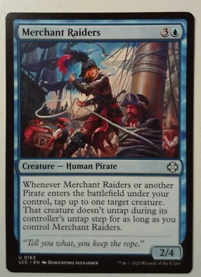Merchant Raiders *Uncommon* Magic MtG x1 LCC Commander Lost Caverns | eBay