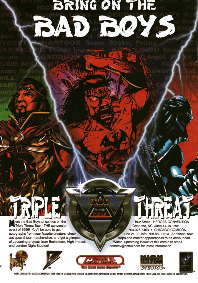 London Night Comics Razor Torture #4B (1996) High Grade Variant | eBay