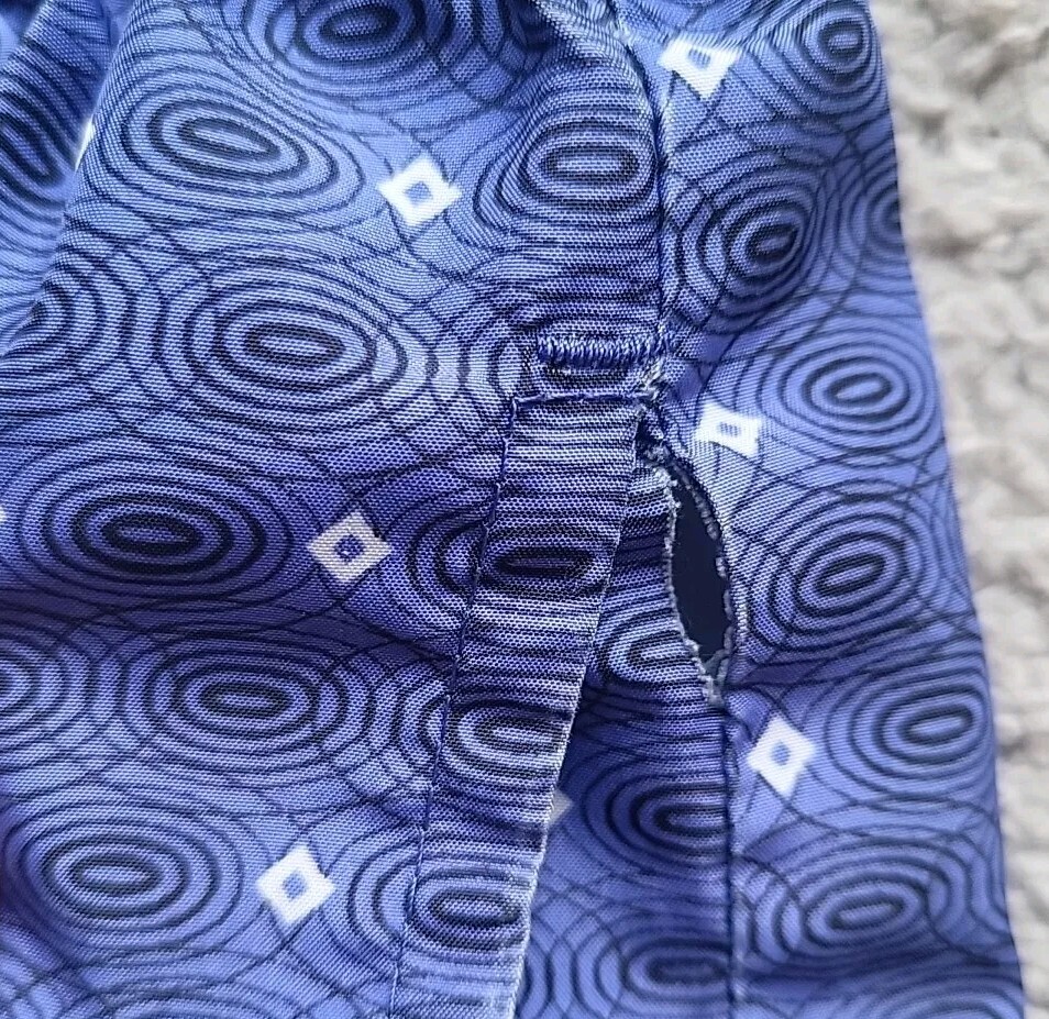 Vintage Nike Agassi Tennis Shorts Mens Medium Blue Diamond Pattern 90s ...