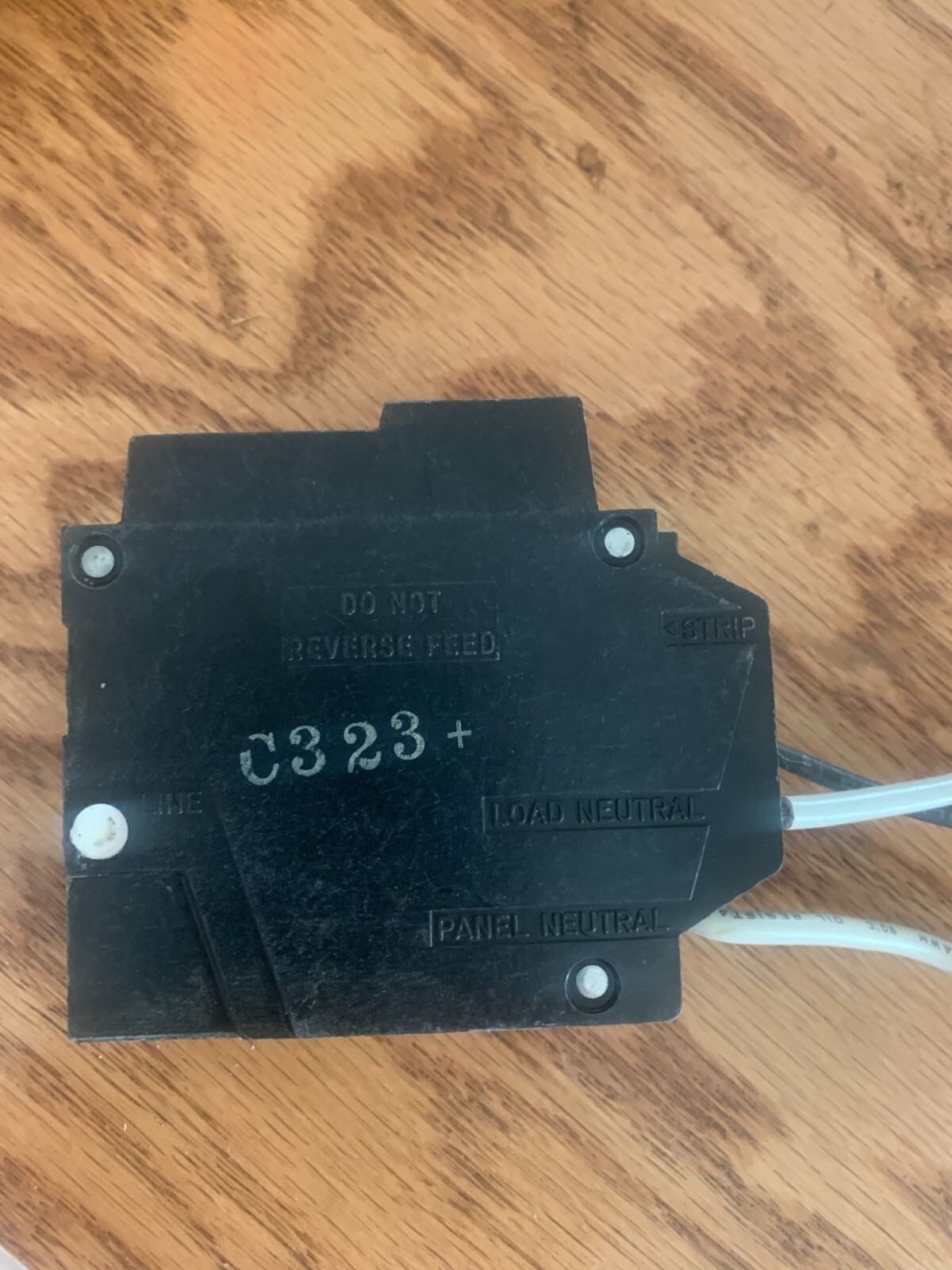 GE THQB1120GF 1 Pole 20A Ground Fault Circuit Breaker Molded Case (SS ...