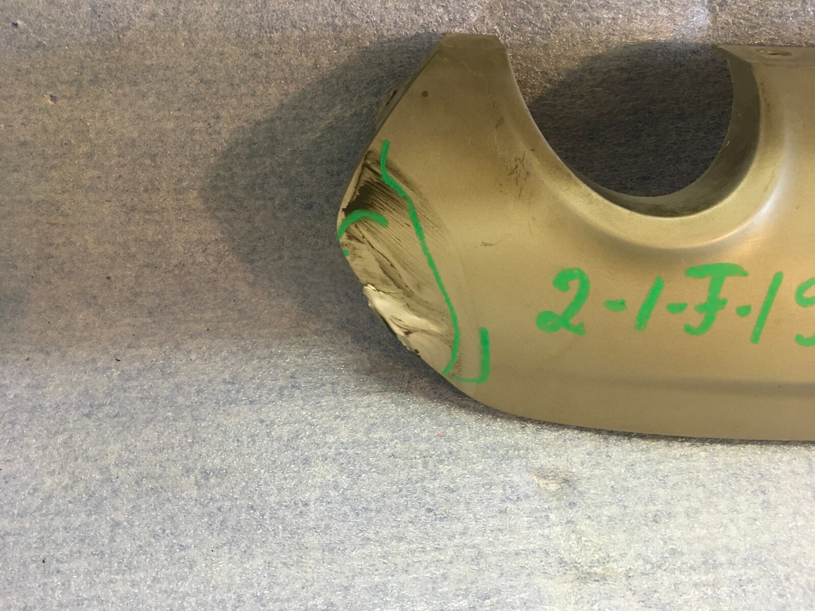 2013 2014 2015 Ford Escape rear bumper lower valance OEM | eBay