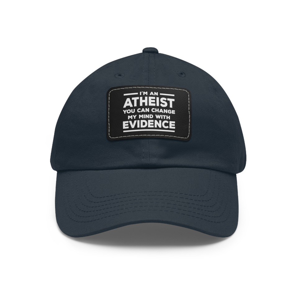 New Limited I'm An Atheist - Atheist Atheist Hat with Leather Patch | eBay