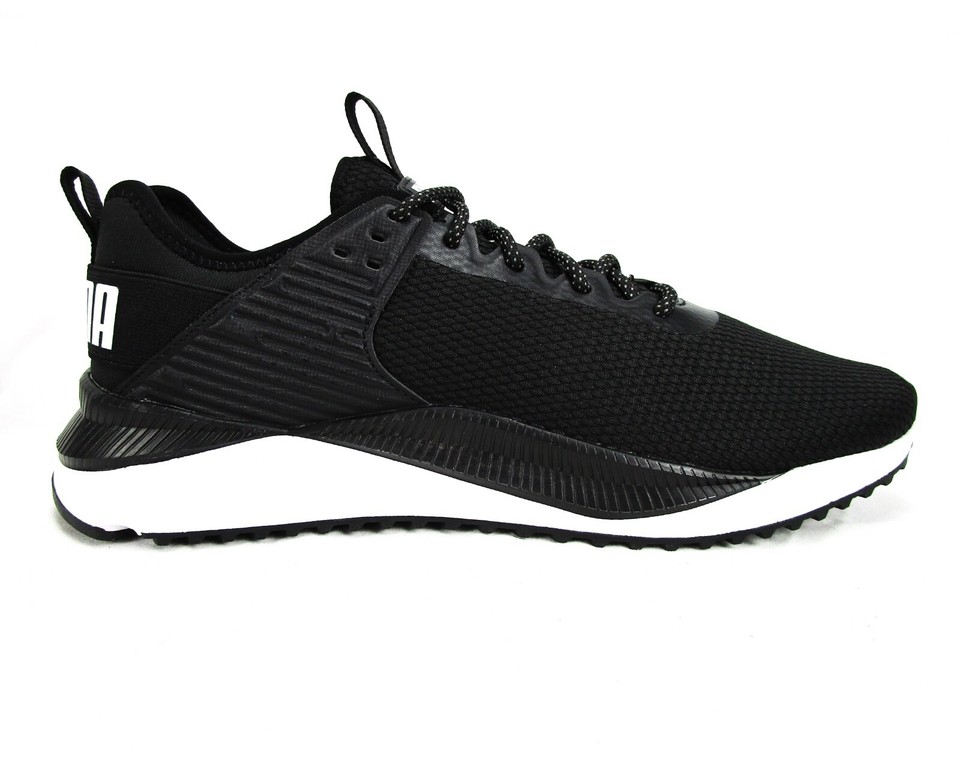 PUMA Men's PC Runner Athletic Sneaker Black Running Shoe, Cushioned ...