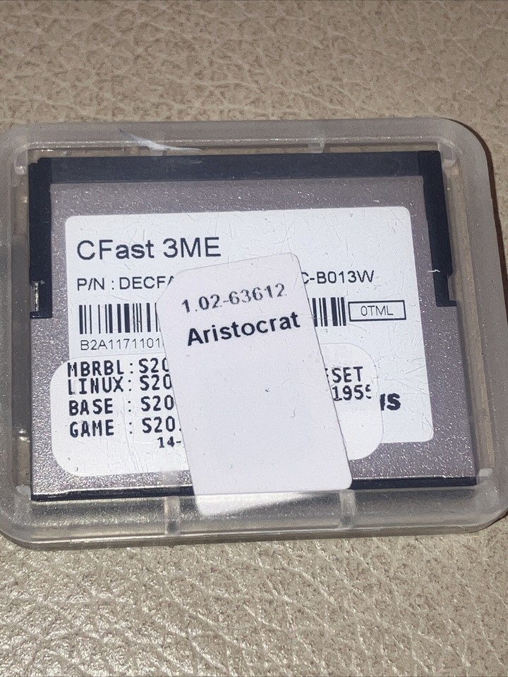 ARISTOCRAT Wonder 4 Wonder Wheel MK8 SOFTWARE Slot machine game MK7 ...