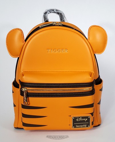 🚦Loungefly Disney Winnie The Pooh - Tigger Figural Mini Backpack - Excl ...