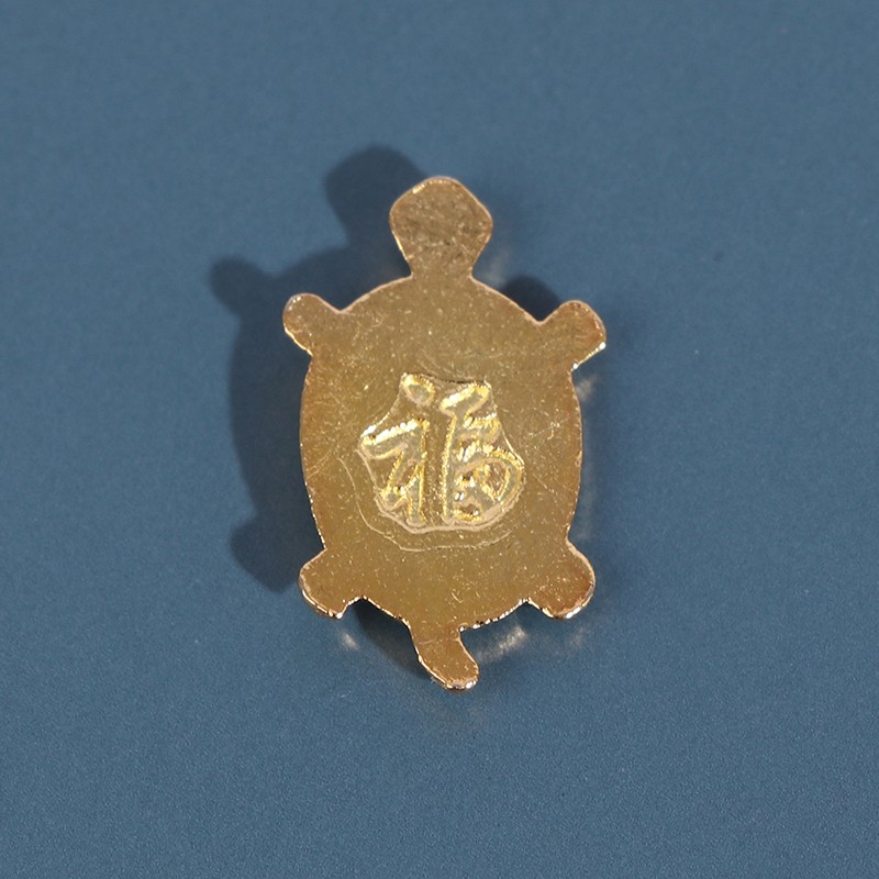 10Pcs FengShui Golden Money Turtle Japanese Lucky Tortoise for Fortune ...