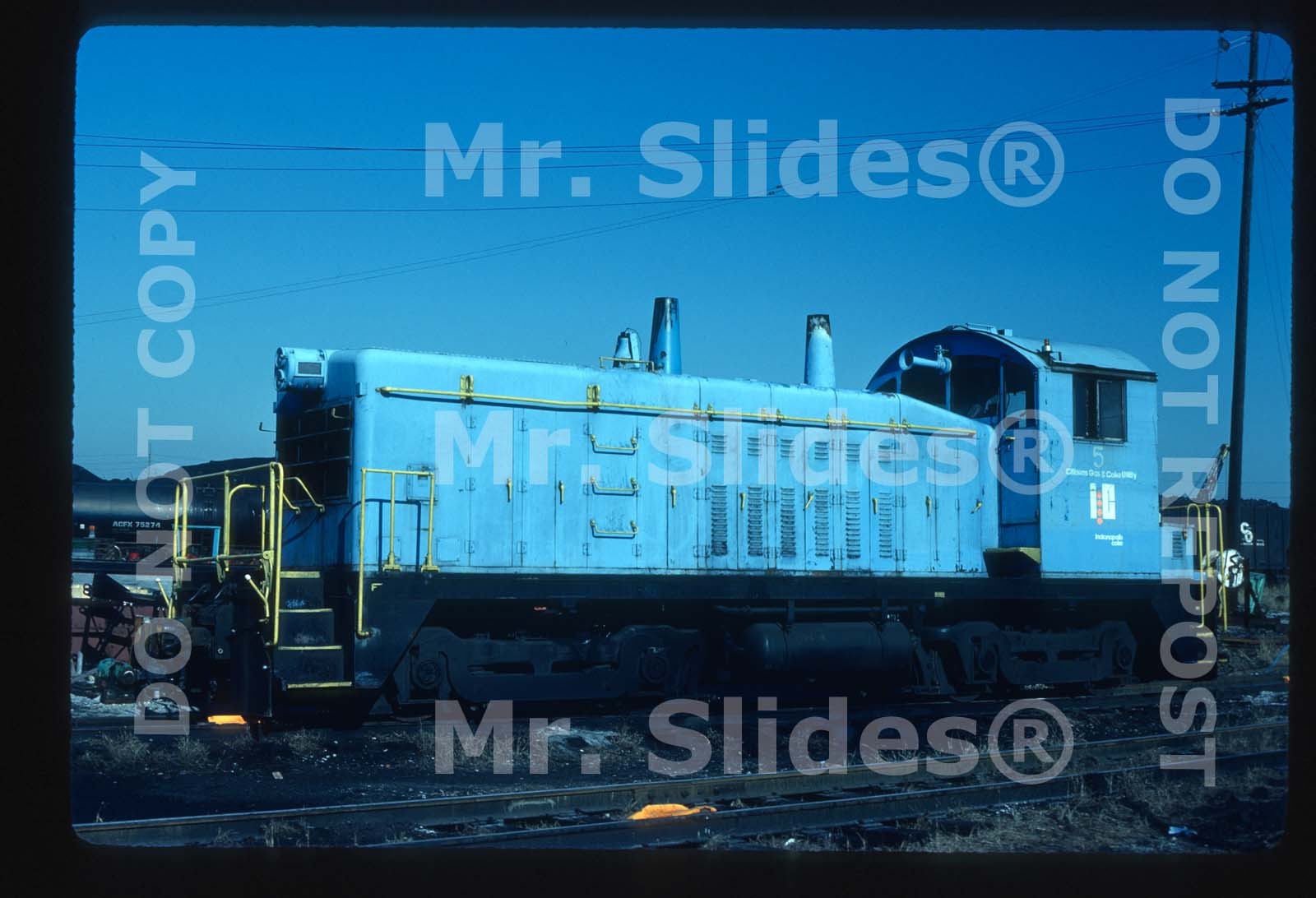 Original Slide Citizens Gas & Coke Utility NW2 5 Indianapolis IL 1984 ...