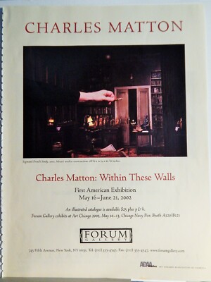 CHARLES MATTON / PICASSO ART PIECES ORIG VTG 2002 ADVERTISEMENT, | eBay