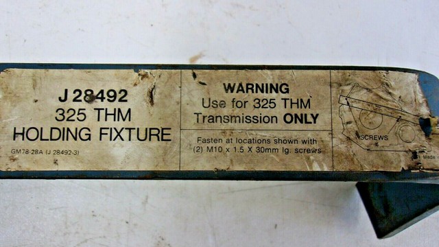 Kent Moore J 28492 Transmission Bench Mount Holding Fixture for sale ...