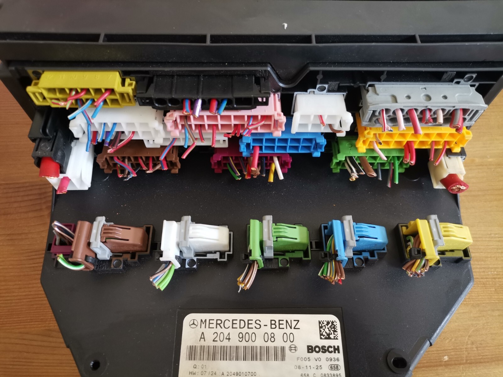 2008-2015 MERCEDES GLK350 E350 FRONT ACQUISITION SAM MODULE FUSE BOX ...