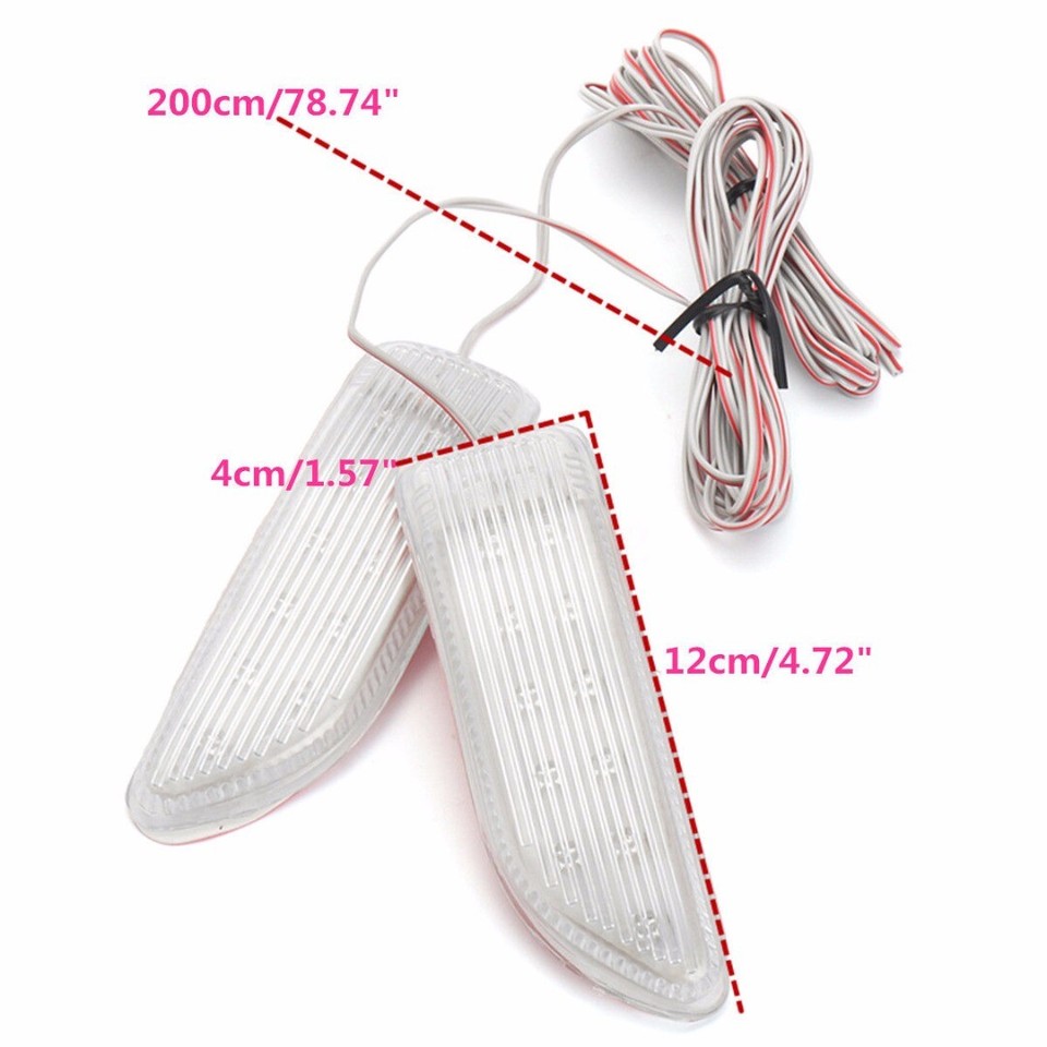 2x Universal Amber LED Car Side Rear View Mirror Turn Signal Indicator ...