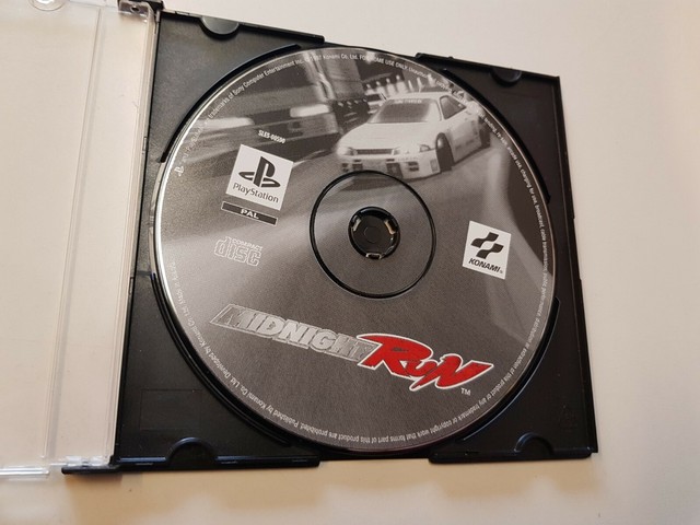 Midnight Run Road Fighter 2 Sony PlayStation Ps1 Konami NTSC J Jap for ...