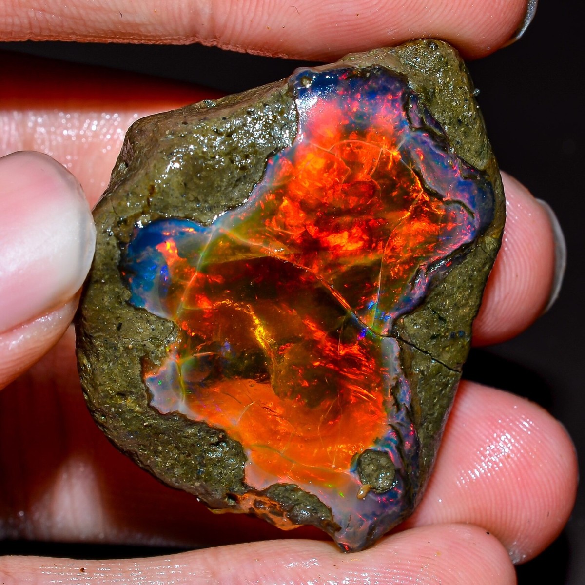 Sunset Fire Opal Opals Magnificent Opals!
