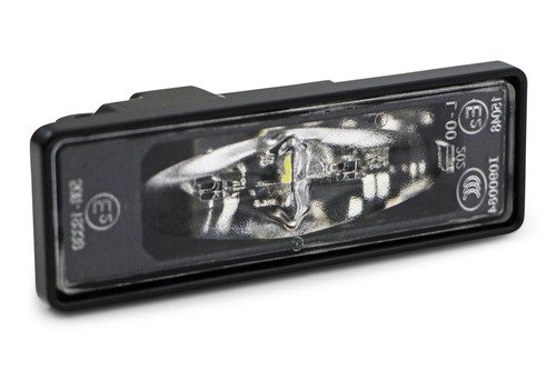 DS3 Crossback Rear License Number Plate Light 19- White LED Central ...