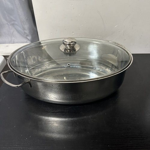 Oneida Immaculate Roasting pot 18/10 Stainless Steel No Grill Piece | eBay