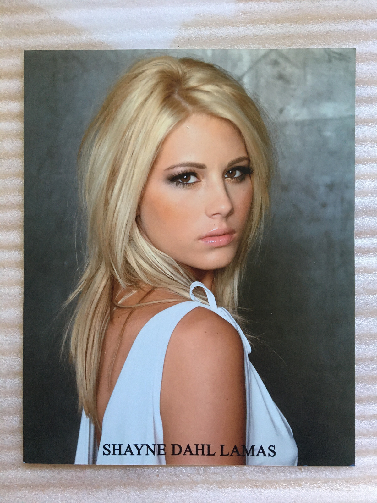 Shayne Dahl Lamas , original vintage headshot photo with credits #2 | eBay