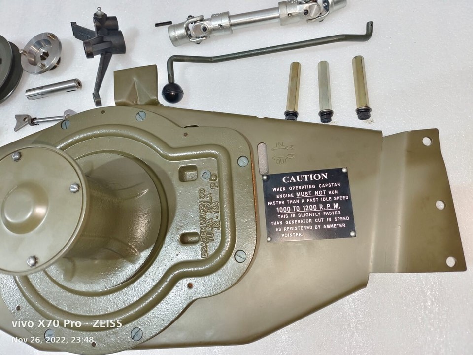 Jeep Willys Mb Gpw ww2 G503 New Capstan winch complete set | eBay