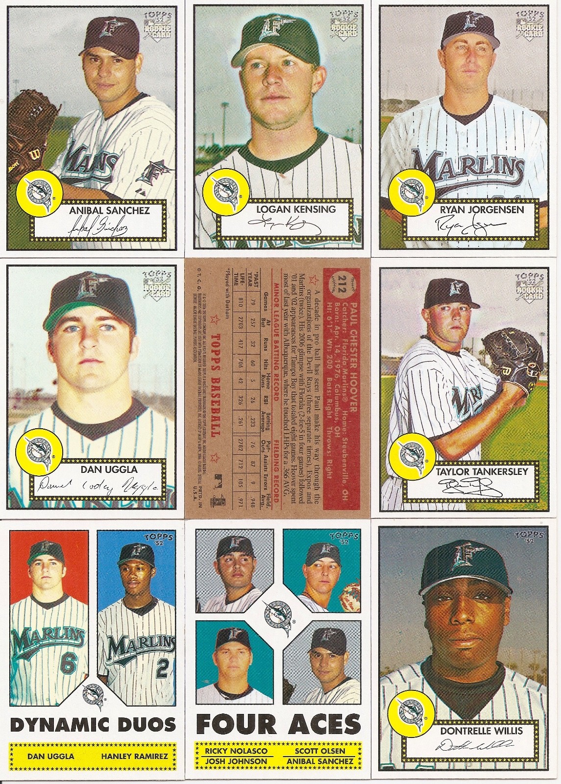 2006 Topps Rookies 1952 Edition Florida Marlins Master Team Set (26) | eBay