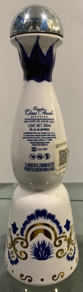 Tequila Clase Azul Waldorf Astoria Los Cabos Pedregal Empty Bottle 200 ...
