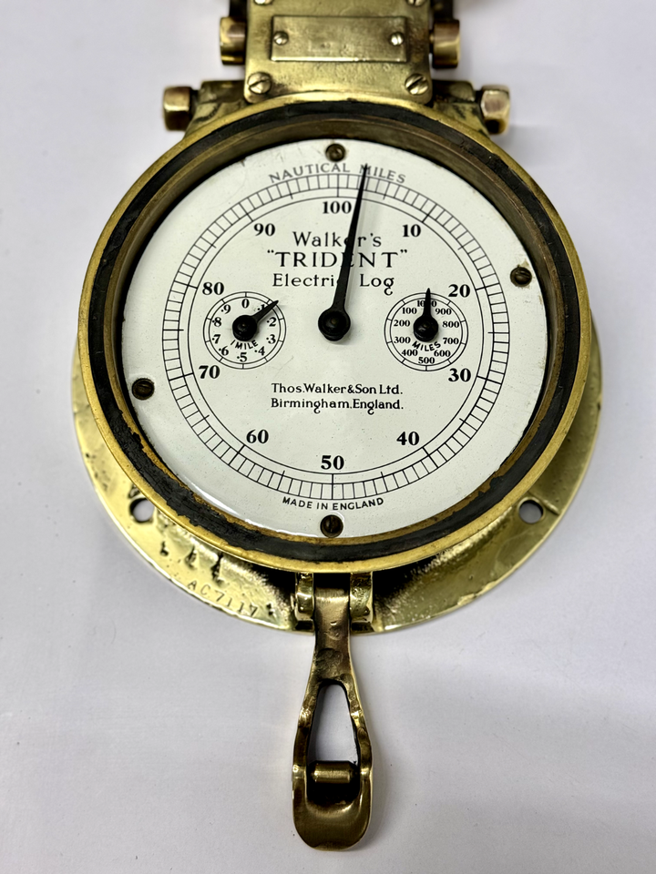 England Original Thos. Walker & Son Ltd. Marine Nautical "TRIDENT ...