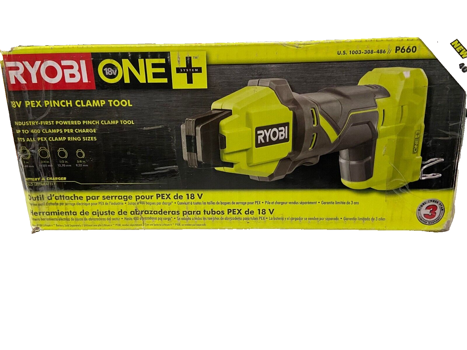 USED - RYOBI P660 PEX Pinch Clamp Tool (TOOL ONLY) 33287177592 | eBay