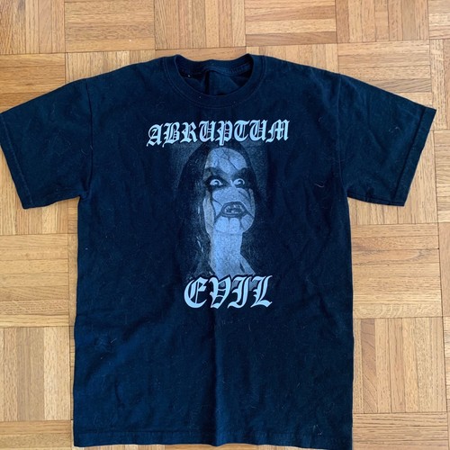 Abruptum vintage shirt Evil design Black Metal | eBay