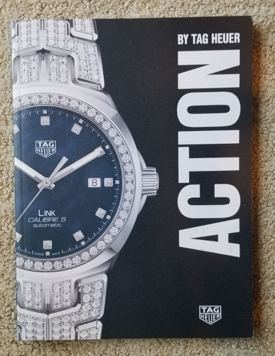 2017/2018 Tag Heuer Catalog "Action" Book Magazine | eBay
