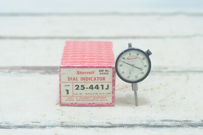 Starrett 25-441J Dial Indicator | eBay