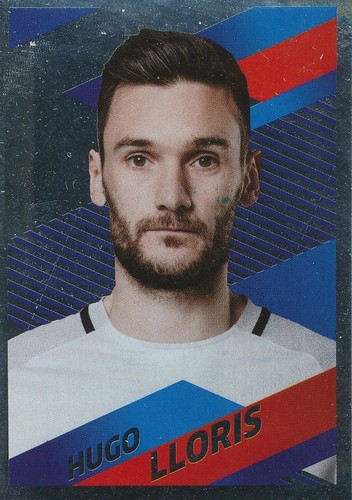 012 HUGO LLORIS PORTRAIT ARGENT STICKER FRANCE 2018 FIERS D'ETRE BLEUS ...