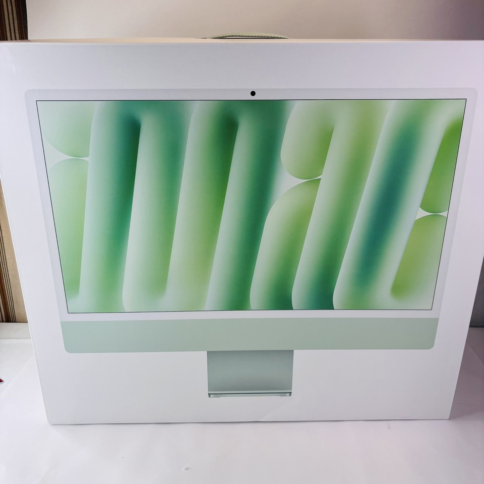 Box Only Apple iMac 24 Inch M4 Chip 2024 Model Green Empty with ...