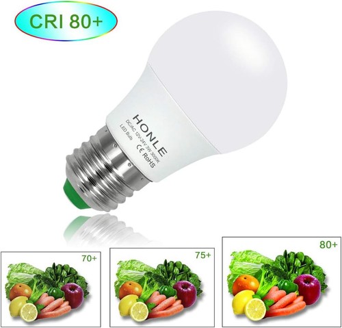 E26 LED Light Bulbs 12V 24V Low Voltage 7W Warm White 3000k Standard ...