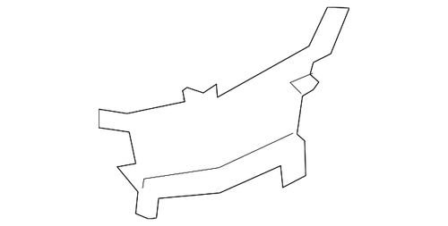 Genuine Kia Passenger Side Air Duct 86542-M7000 | eBay