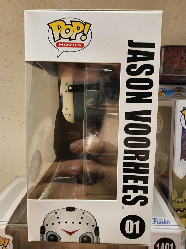 Funko Pop! Jason Voorhees - GREEN GLOW CHASE - Friday the 13th ...