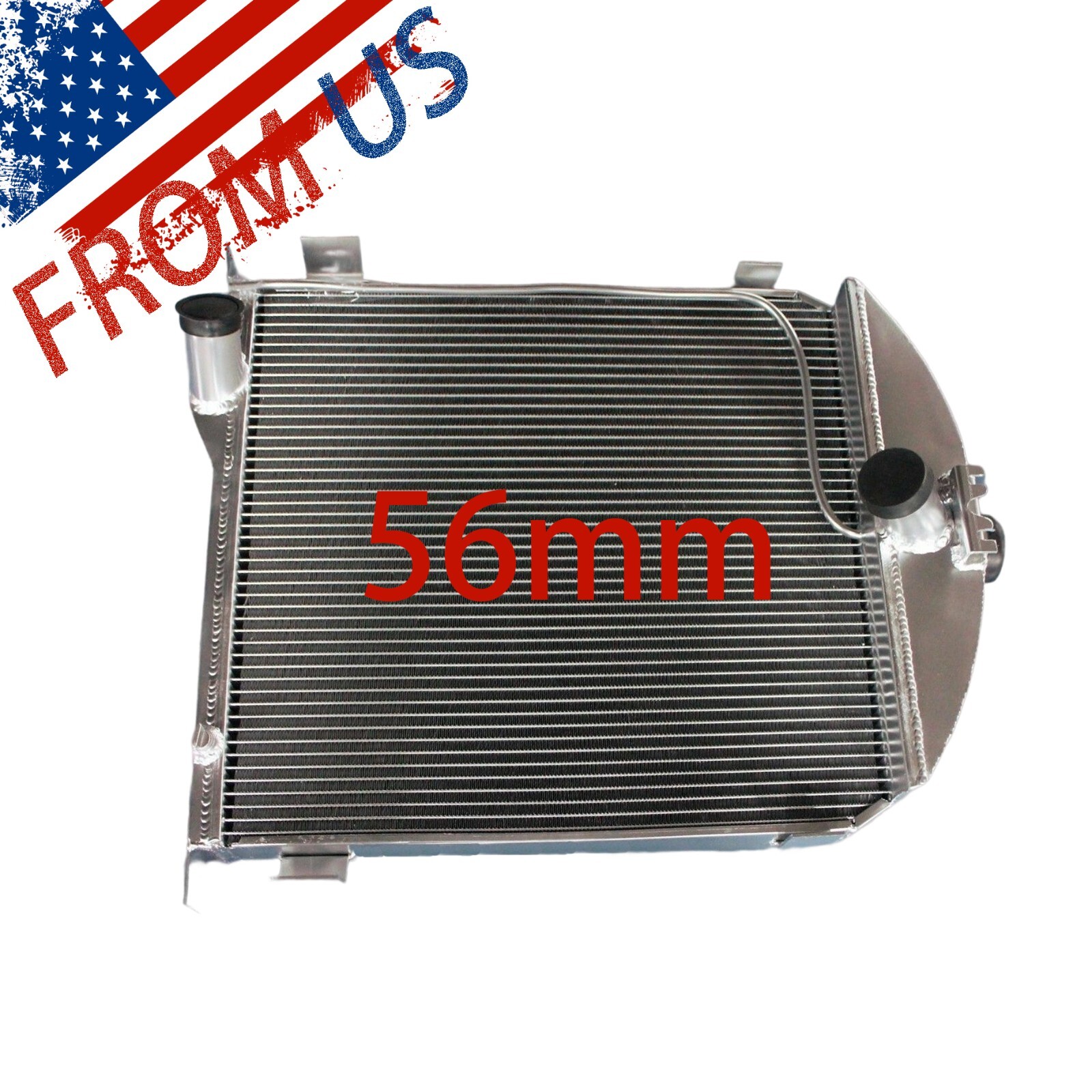 Fit Well 56mmAlu Radiator Fit Ford model A Radiador 1928-1929,No ...