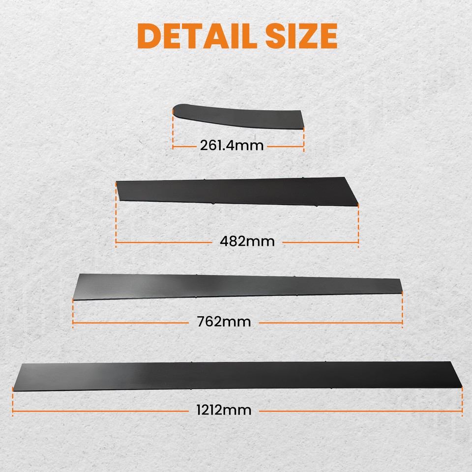 1/8'' Boxing Plates Plate Fit Ford Chassis Model A Frame 1928 1929 1930 ...