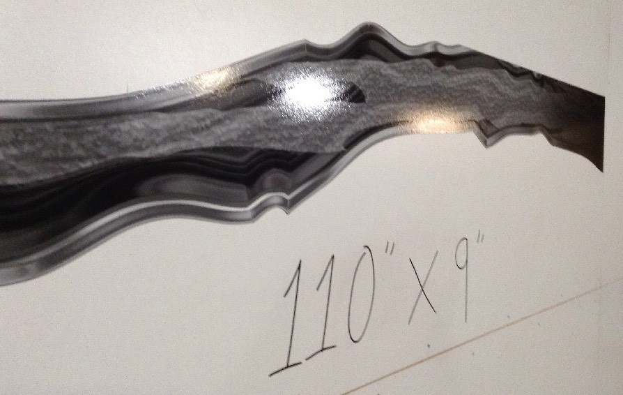 KEYSTONE RAPTOR VELOCITY 2012 RV SIDE CORNER STRIPE DECAL SET 110"X9 ...