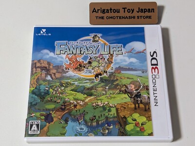 Nintendo 3DS Fantasy Life Nintendo Level5 With Case | eBay