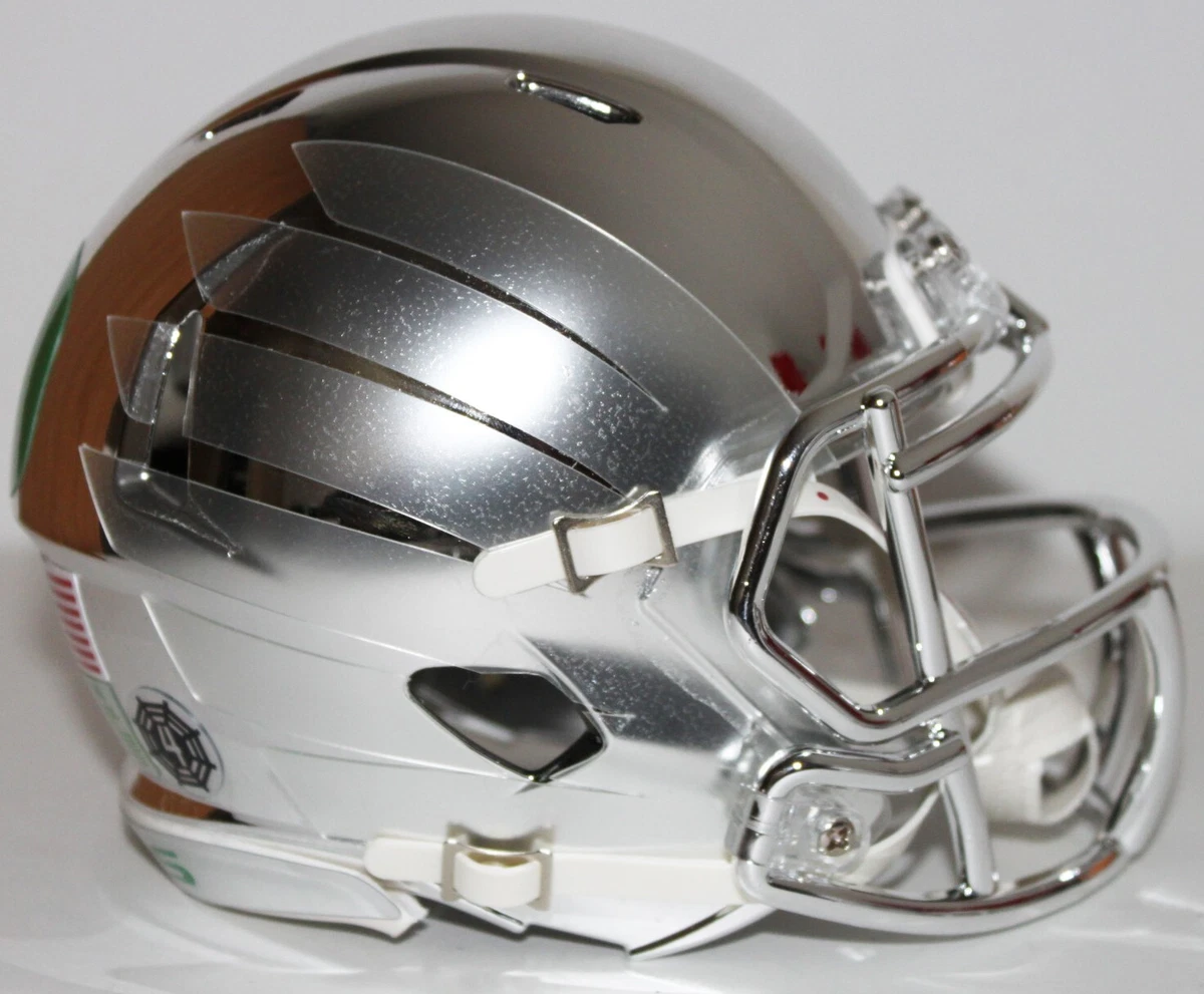 Oregon Ducks Chrome Helmet