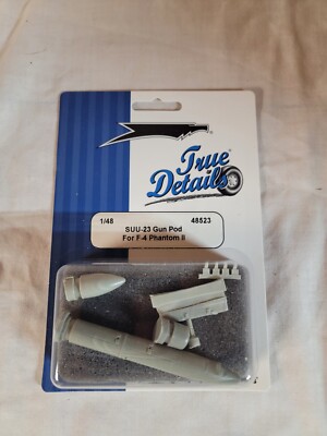 Squadron True Details 1/48 Model Accessory SUU-23 Gun Pod F-4 Phantom ...