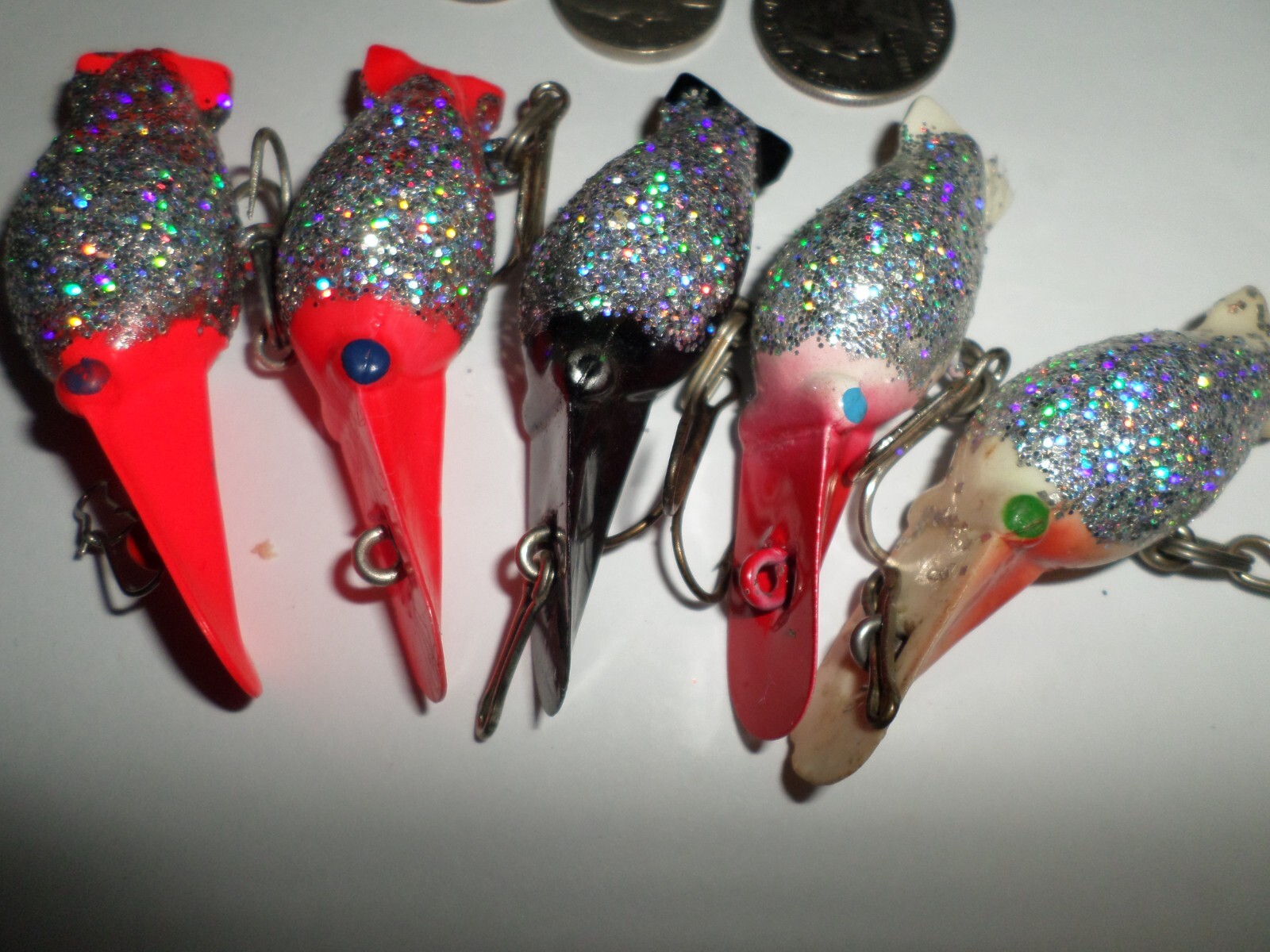 5 Vintage Luhr Jensen Pre Rapala Hot Shot Custom Fishing Lures | eBay