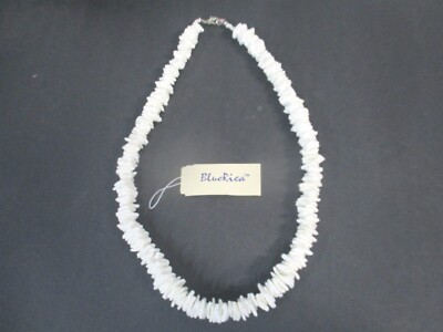 BlueRica 18 Inch Puka Chip Shells Lobster Clasps Necklace | eBay