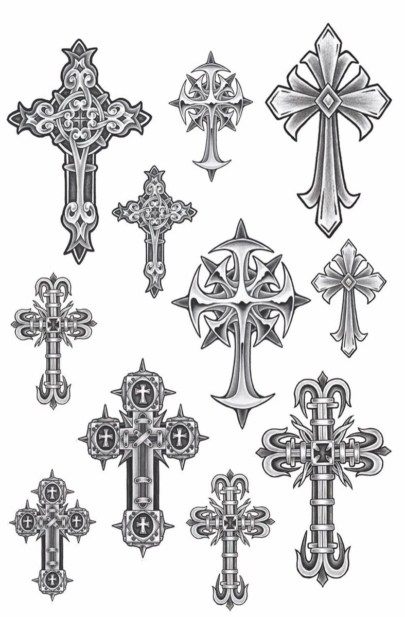 Tattoo Images Of Crosses