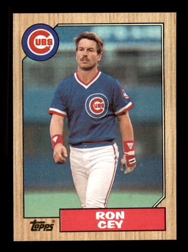1987 Baseball Topps Ron Cey Chicago Cubs #767 | eBay